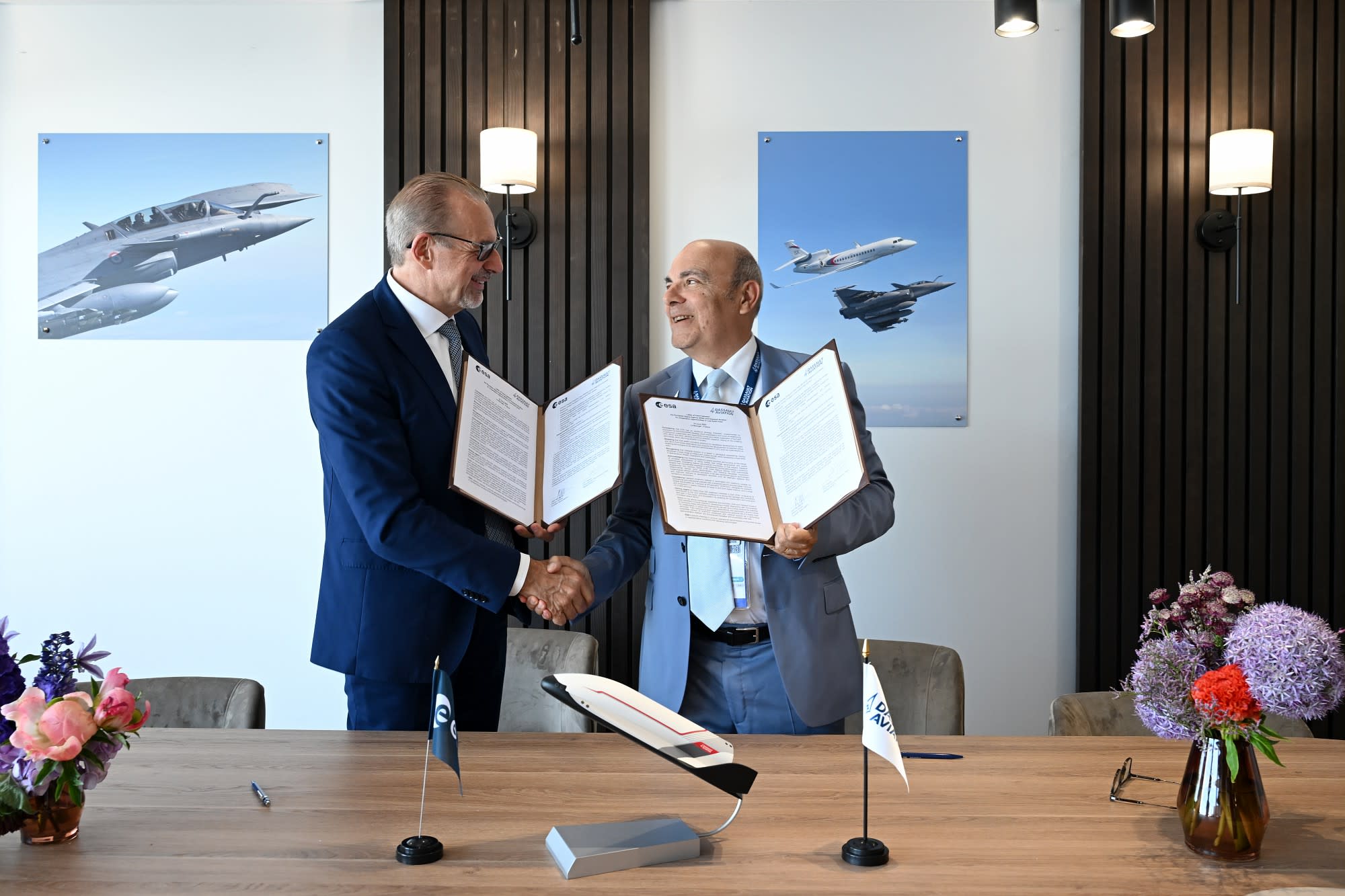 L’Agence spatiale européenne et Dassault Aviation ouvrent la voie à de ...