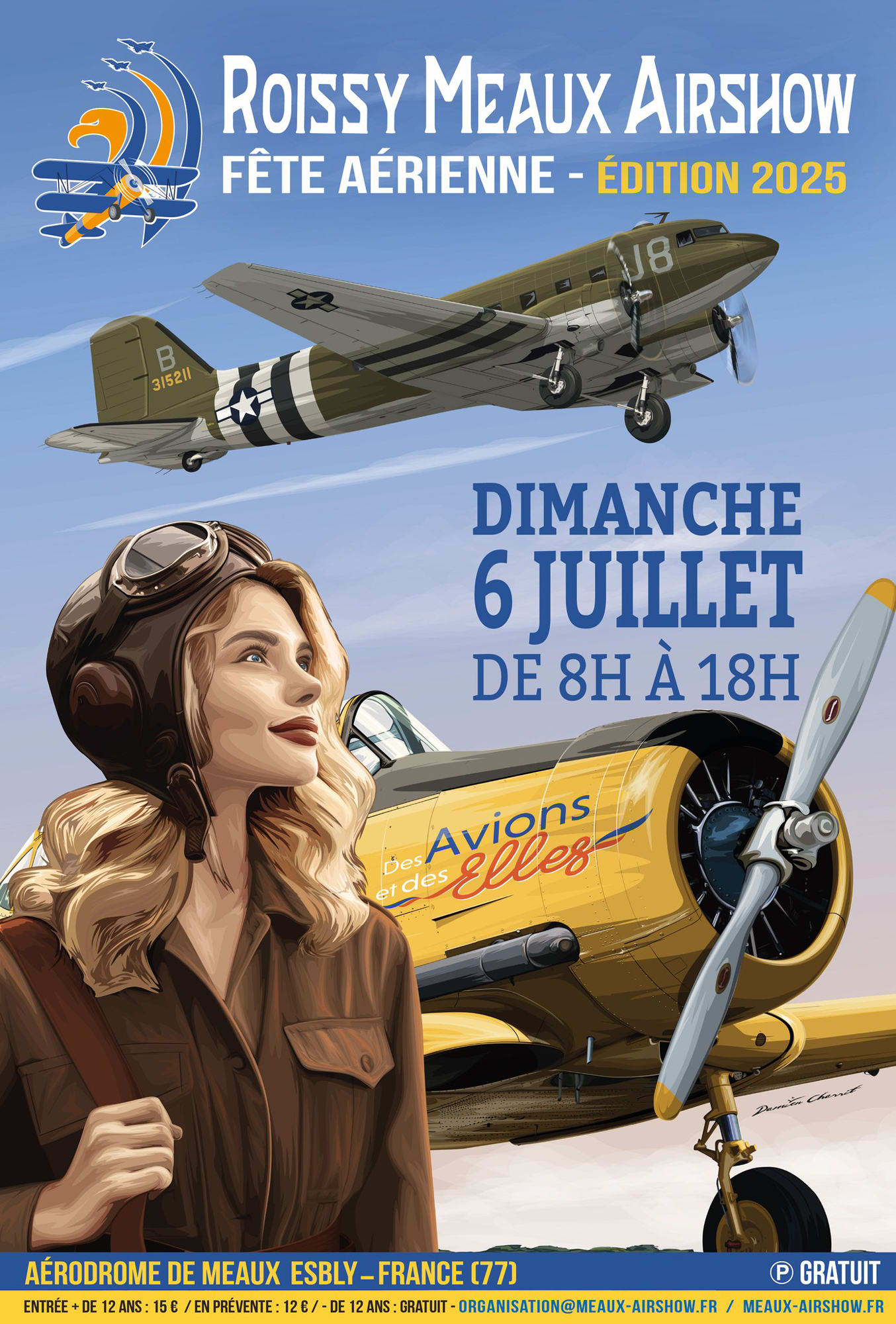 Meeting. Roissy Meaux Airshow - Actus Passion